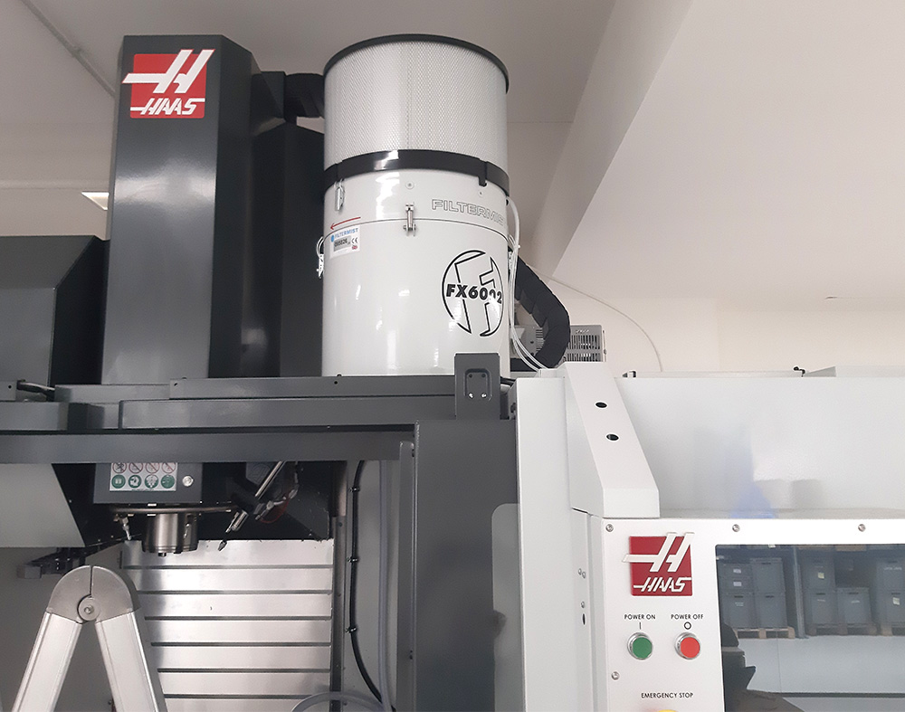 Installazione unità Filtermist FX6002FM - Installazioni unità filtranti ...